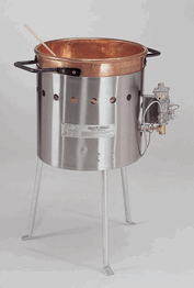 #4111 Hand Crafted 16” Copper Kettle | Pronto Pup Co., Inc.